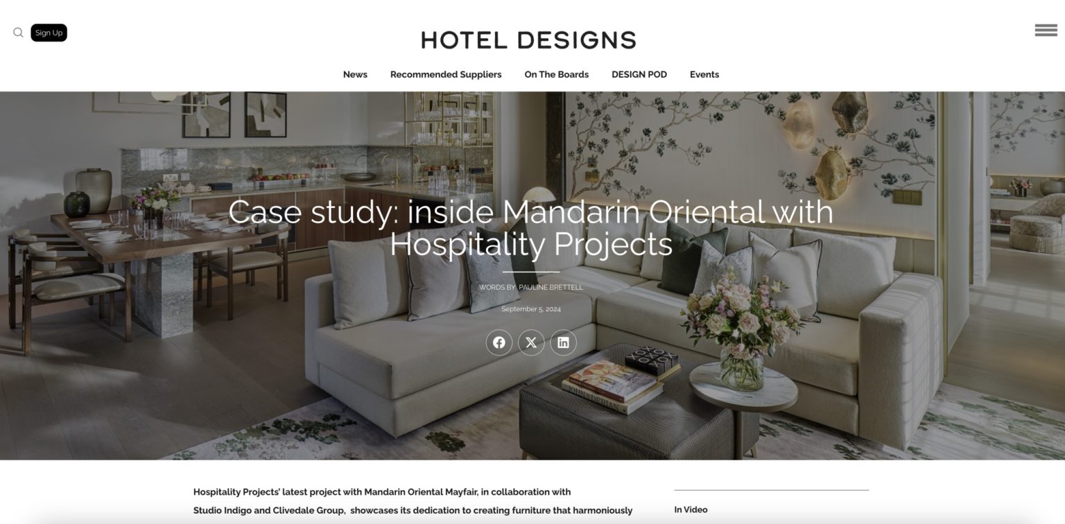 Hotel Designs | Hospitality Projects UK