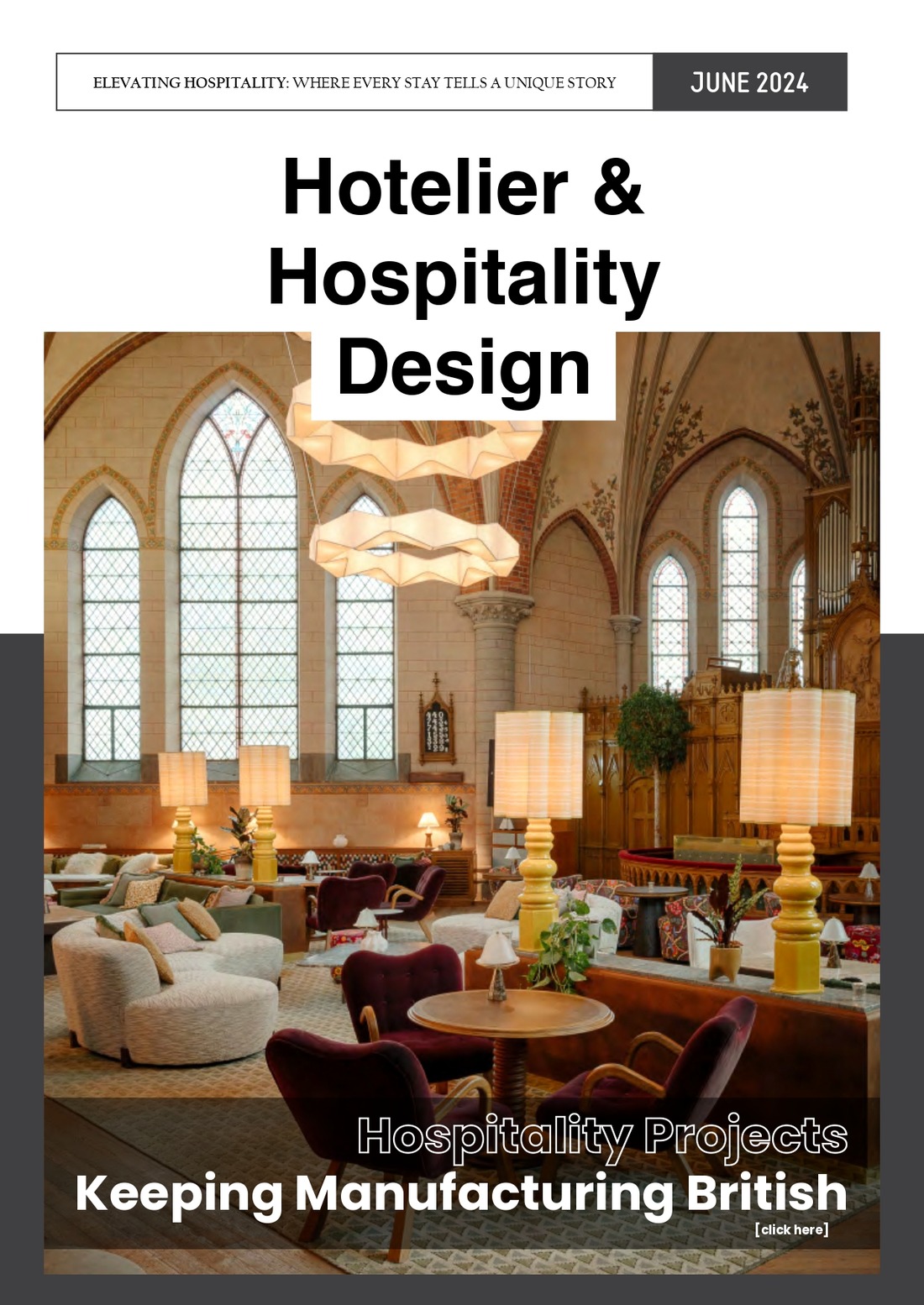 Hotelier & Hospitality Design | Hospitality Projects UK